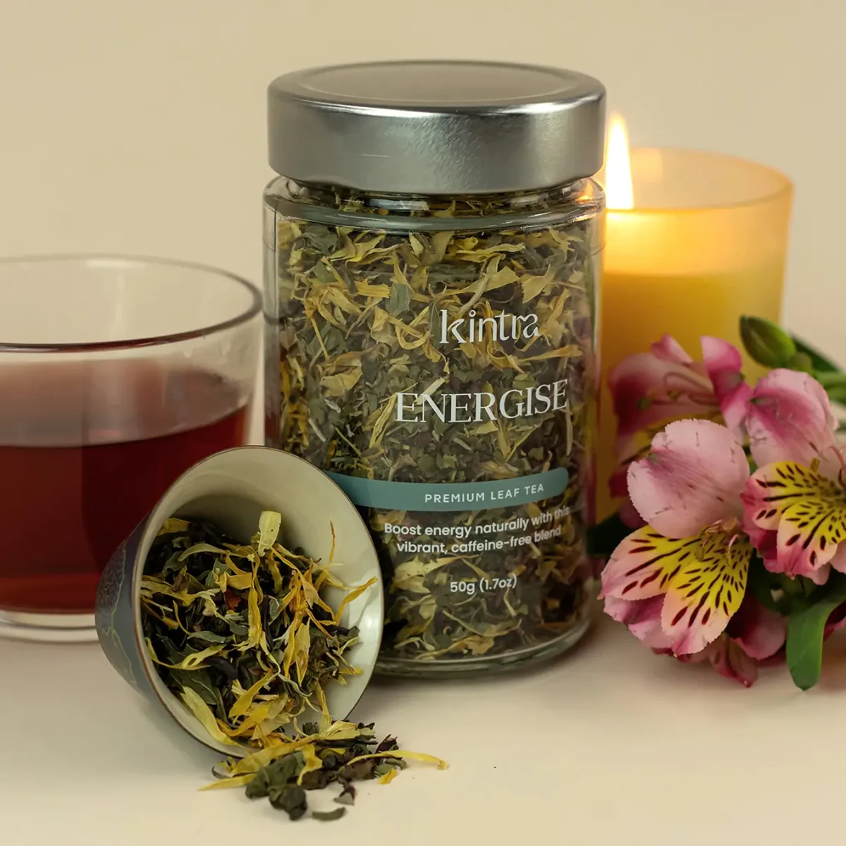 Energise 50 g | Kintra Herbal Tea for Vitality