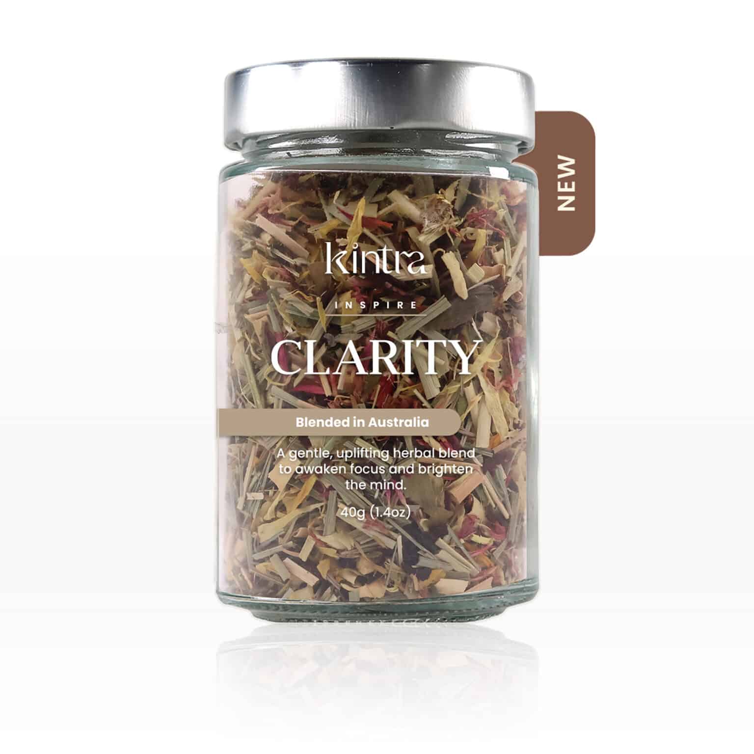 Clarity 40g | Kintra Herbal Tea for Focus